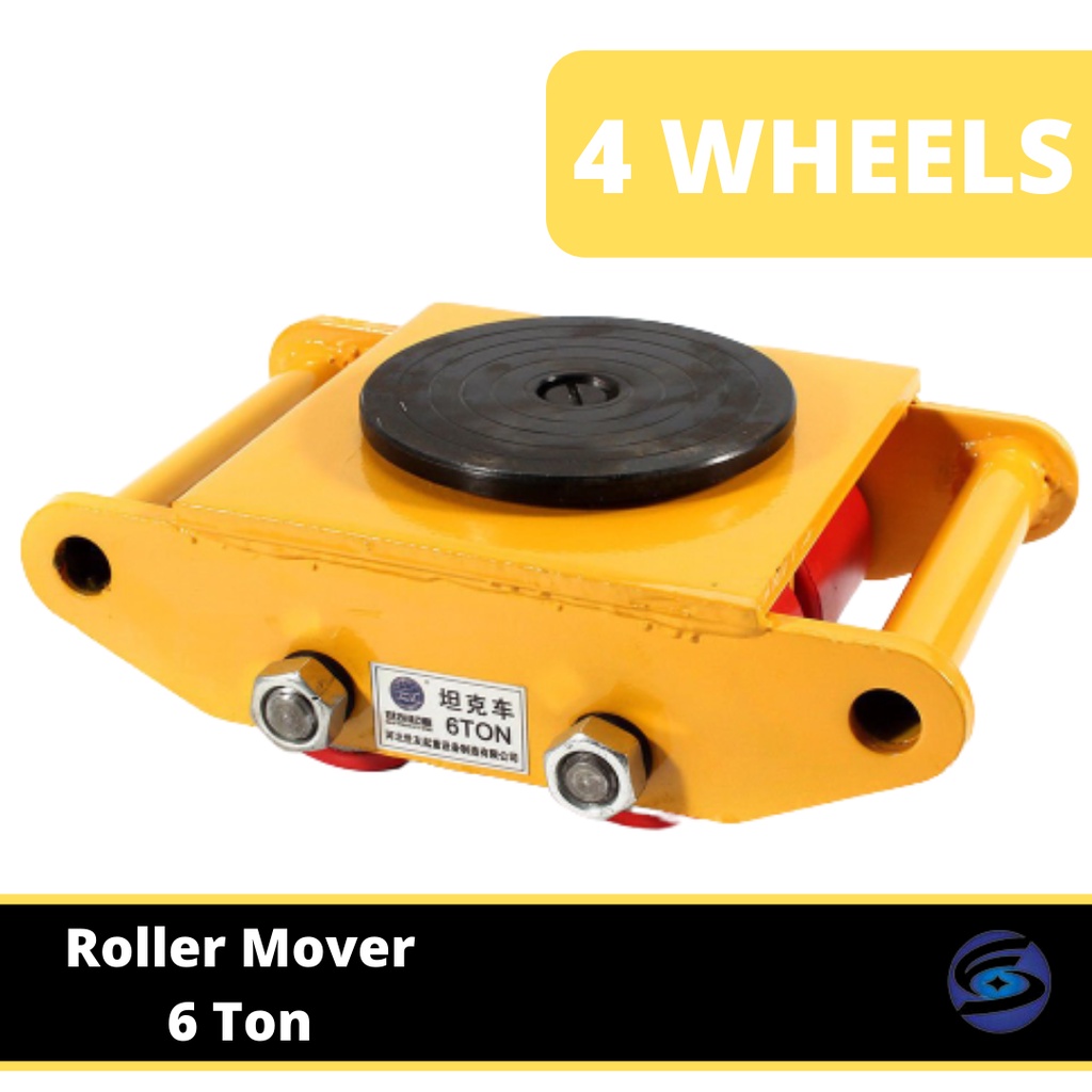 Jual RODA PEMINDAH BARANG MACHINERY ROLLER MOVER TANK 6 TON | Shopee ...