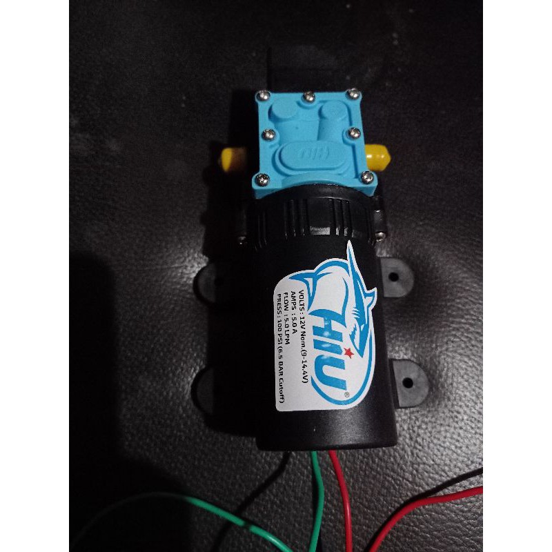 Jual pompa air dc 12 volt 5 LPM HIU | Shopee Indonesia