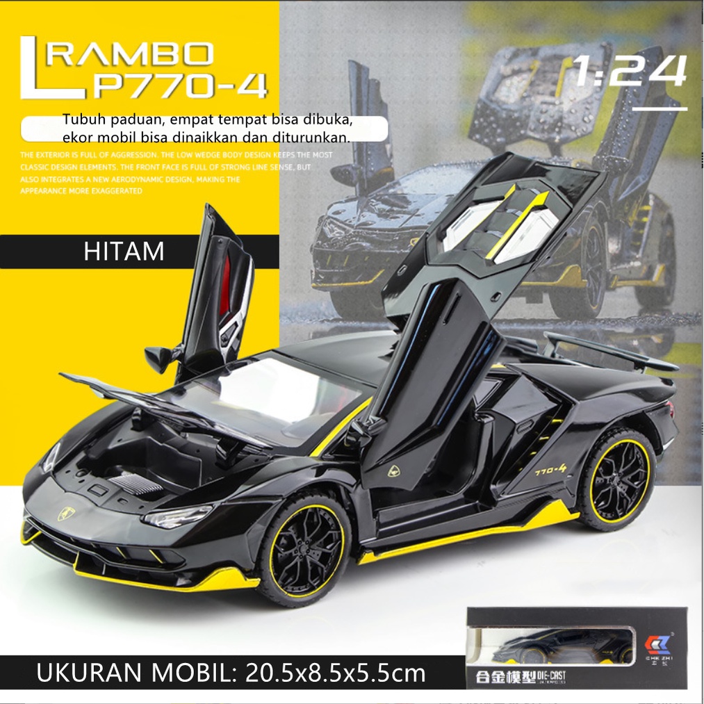 Jual [TOKO BEST SHOP]Diecast XLG mobil 1: 24 METAL besi light sound ...