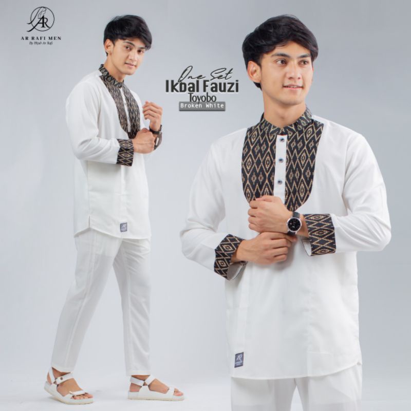 Jual One Set Pria Arrafi || IKBAL FAUZI One Set || Toyobo (endanghijab ...