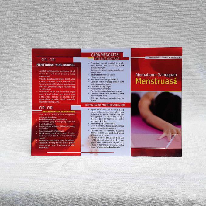 Jual Leaflet / Brosur Menstruasi - Paket Isi 50 KOMPLIT | Shopee Indonesia