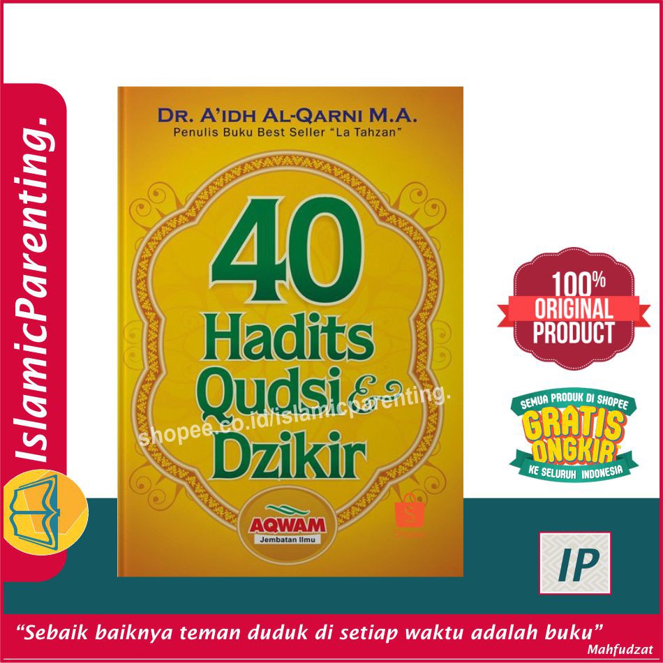 Jual AQ Buku 40 Hadits Qudsi & Dzikir | Shopee Indonesia