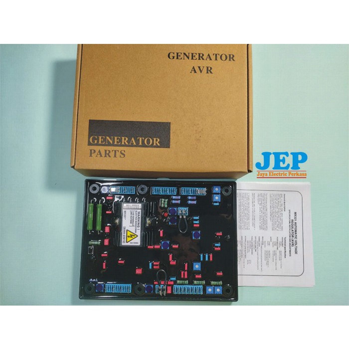 Jual AVR Generator MX321 Red Capacitor OEM AVR Genset MX 321 -2 ...