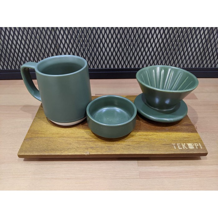 Jual V60 Ceramic Dripper PLUS Mug Set CUP Rest Gelas Kopi Drip V60 Set ...