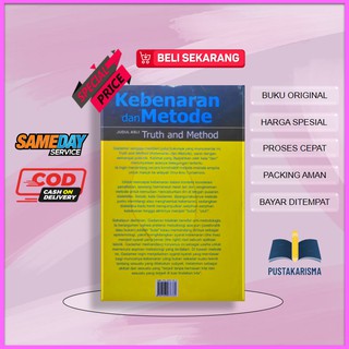 Jual Buku Kebenaran dan Metode / Truth and Method karya Hans-Georg ...