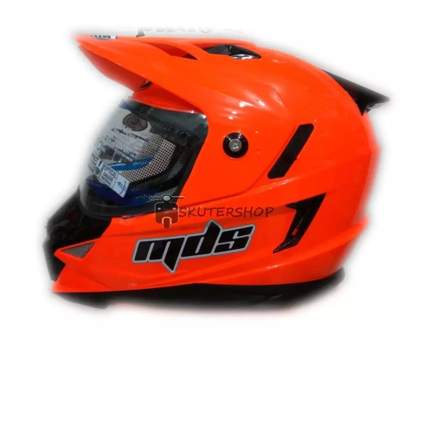 Jual Helm MDS Full Face Motocross MotoGP SNI Sport Racing Super Pro ...