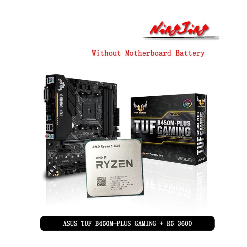 Jual PREORDER AMD Ryzen 5 3600 R5 3600 CPU + Asus TUF B450M PLUS GAMING Motherboard Suit Socket ...