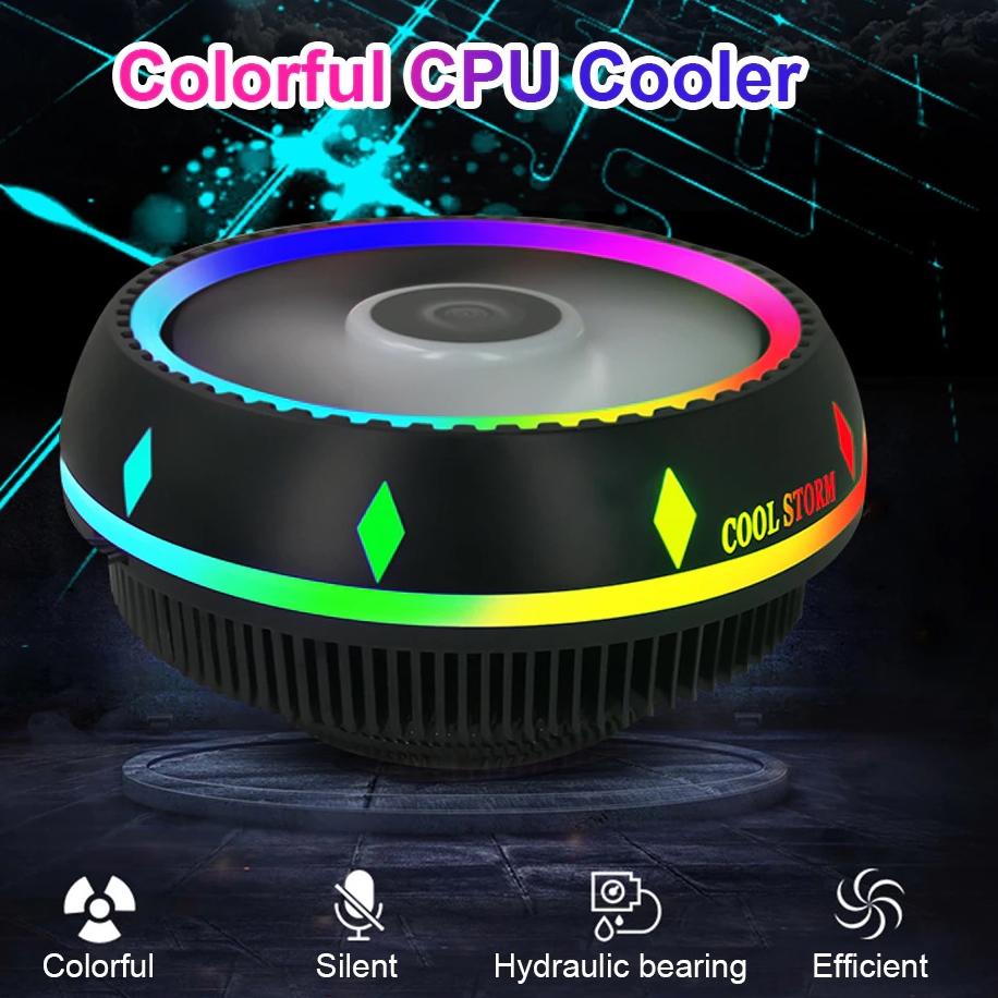 Jual Viral CPU FAN COOLER COOL STORM UFO RGB FOR INTEL DAN AMD FAN ...
