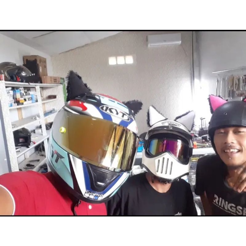Jual Grosir Kuping Helm, Kuping Kucing Helm, Kuping Kucing Helm Half ...