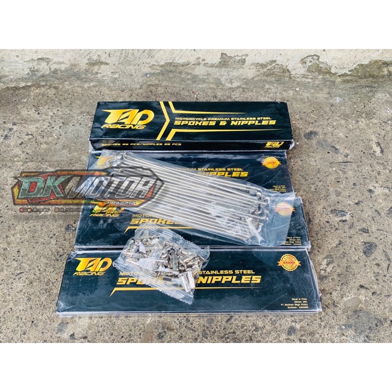 Jual Ruji Spoke Jari Jari Stainless Steel Motor 154 159 164 172 184 ...