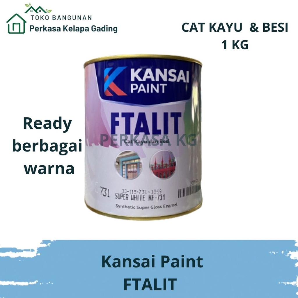 Jual Cat Kayu Besi Ftalit Kansai Paint 1Kg | Shopee Indonesia