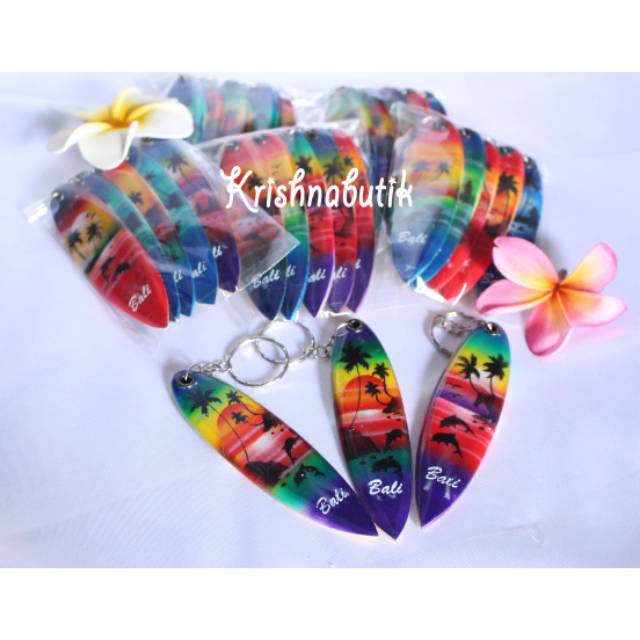 Jual Gantungan Kunci Souvenir Khas Bali Murah Ecer Grosiran Pantai ...