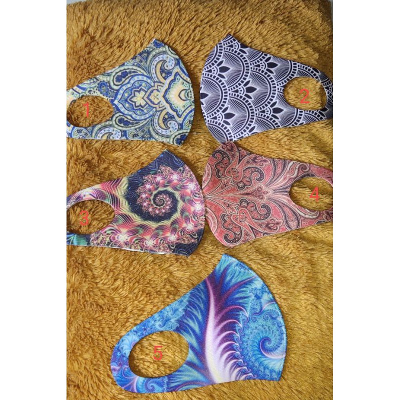 Jual masker scuba dewasa motif batik | Shopee Indonesia