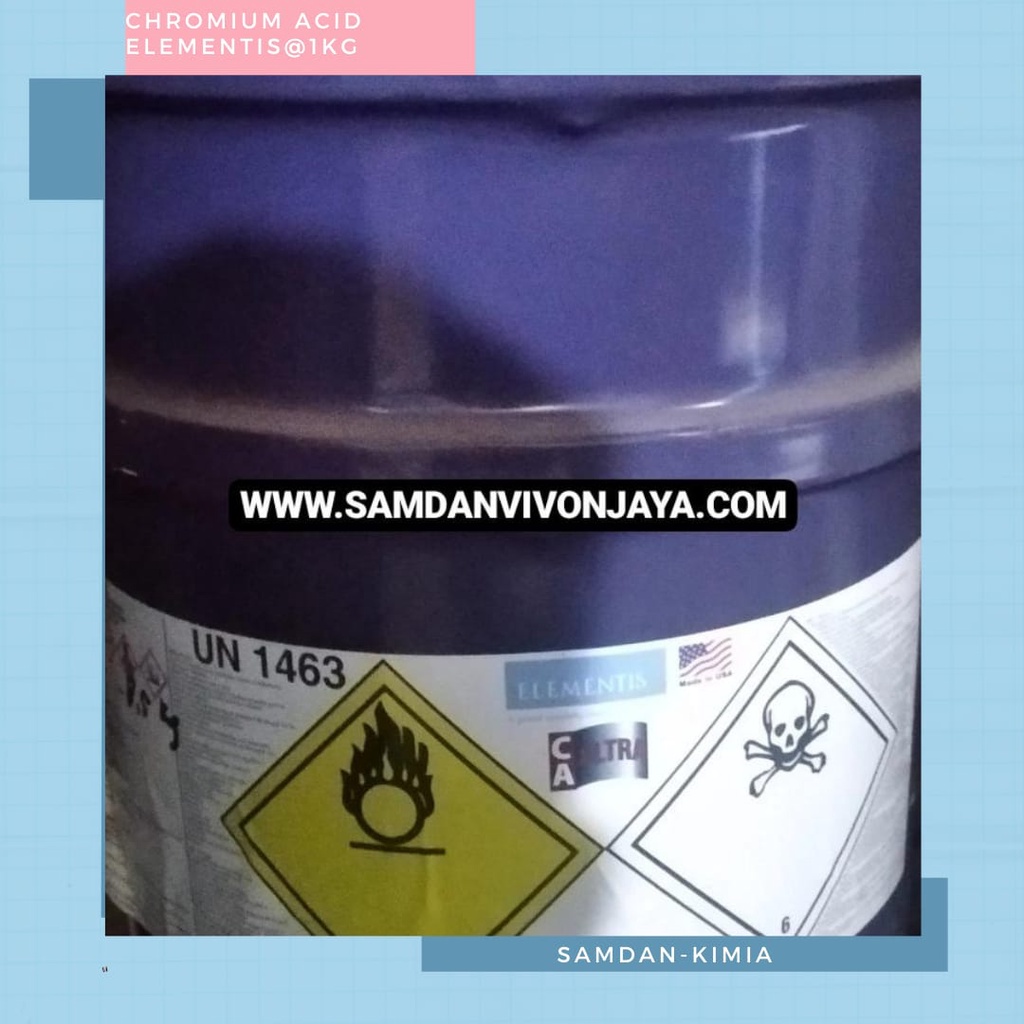 Jual Chromium acid/chromic acid elementis @1 KG | Shopee Indonesia