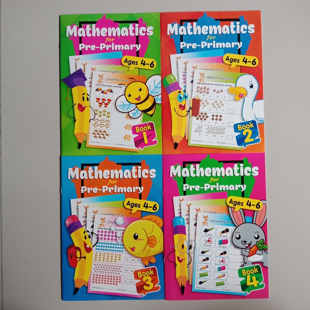 Jual BUKU MATHEMATICS FOR PRE-PRIMARY 1 - 4 (PILIHAN PER BUKU) | Shopee Indonesia