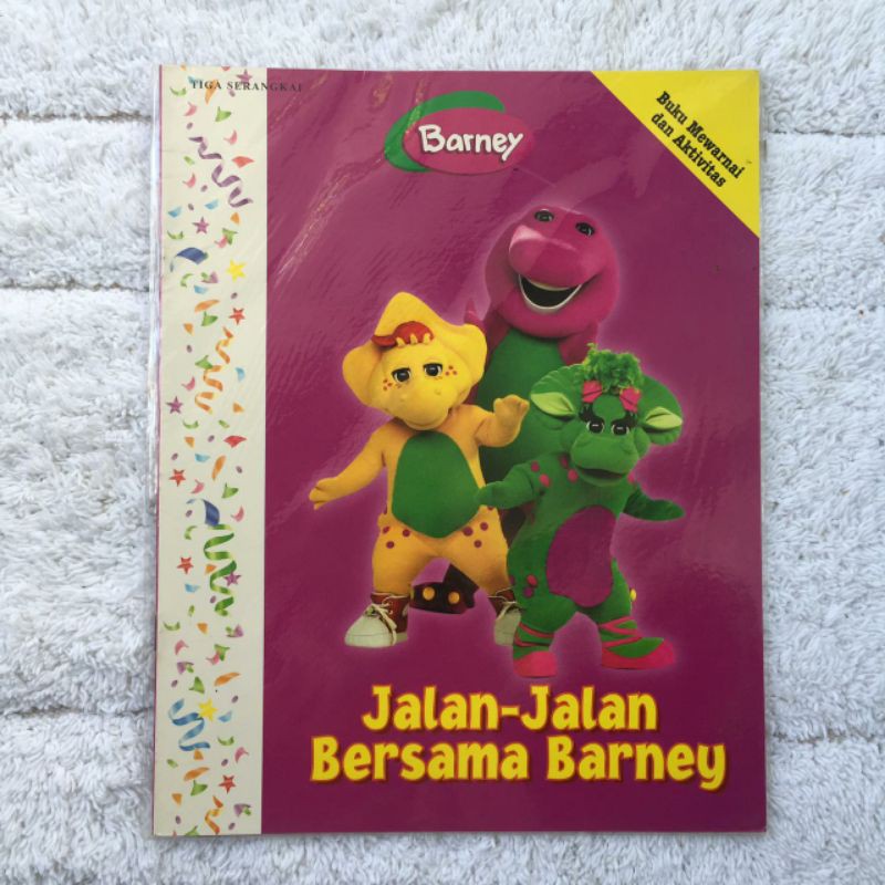Jual buku anak murah belajar bersama Barney | Shopee Indonesia