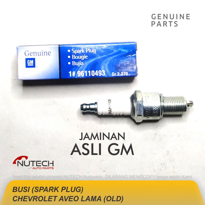 Jual BUSI SPARK PLUG CHEVROLET AVEO OLD LAMA BANGOR ORI ORIGINAL GM ...