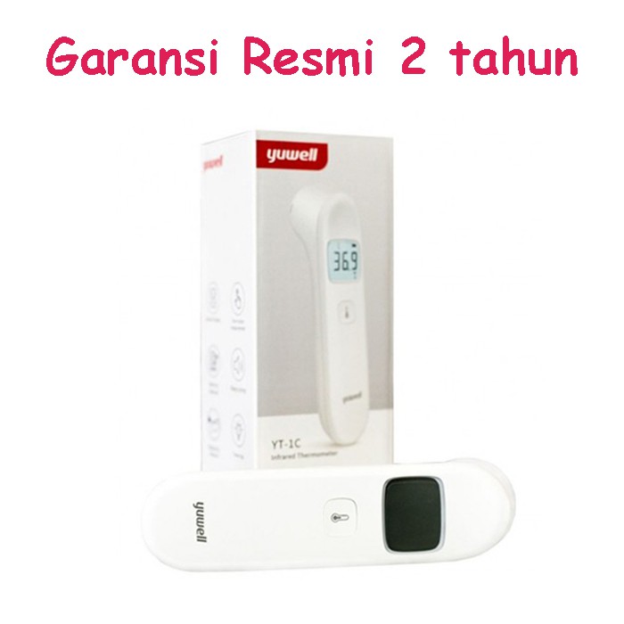 Jual Termometer Dahi Infrared Non Kontak Yuwell YT-1C Thermometer ...