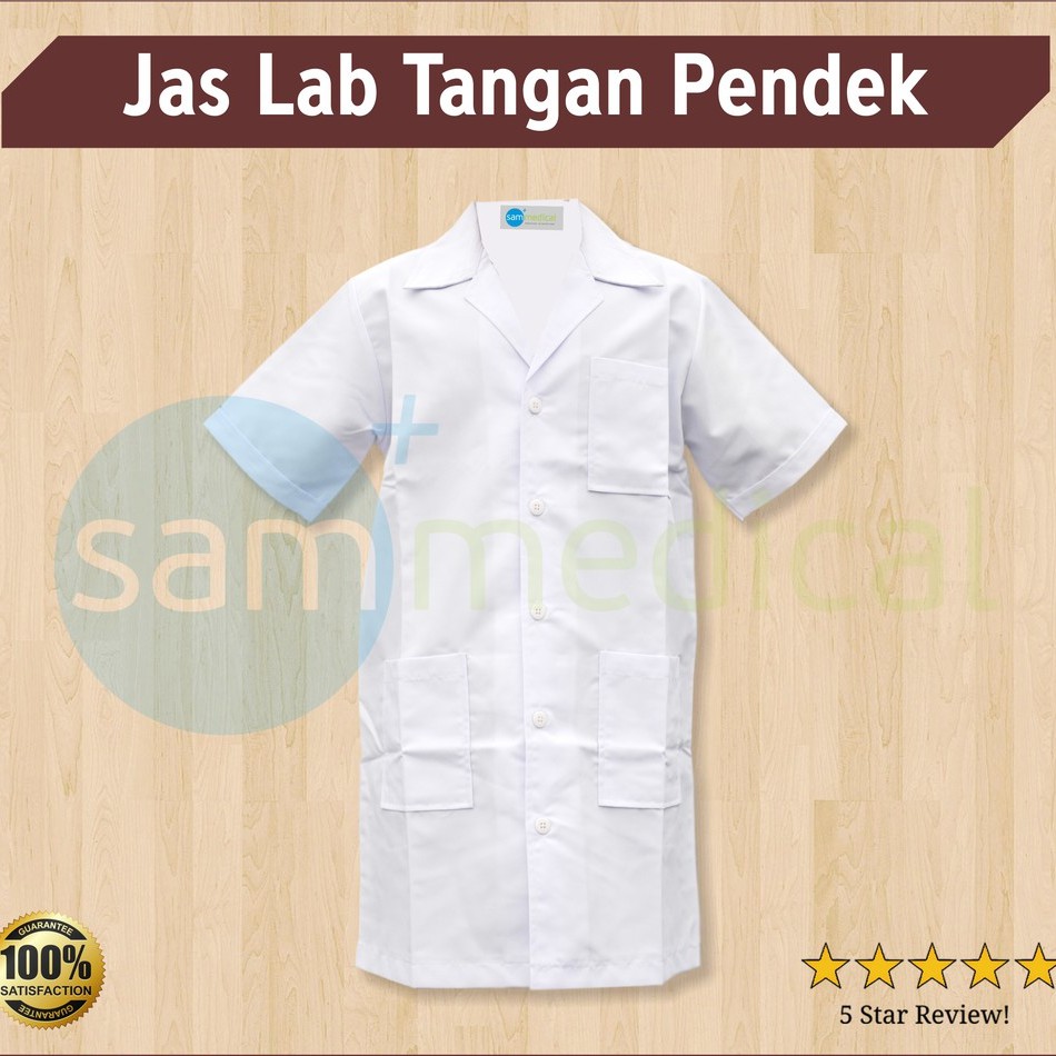 Jual Jas Lab Tangan Pendek | Shopee Indonesia