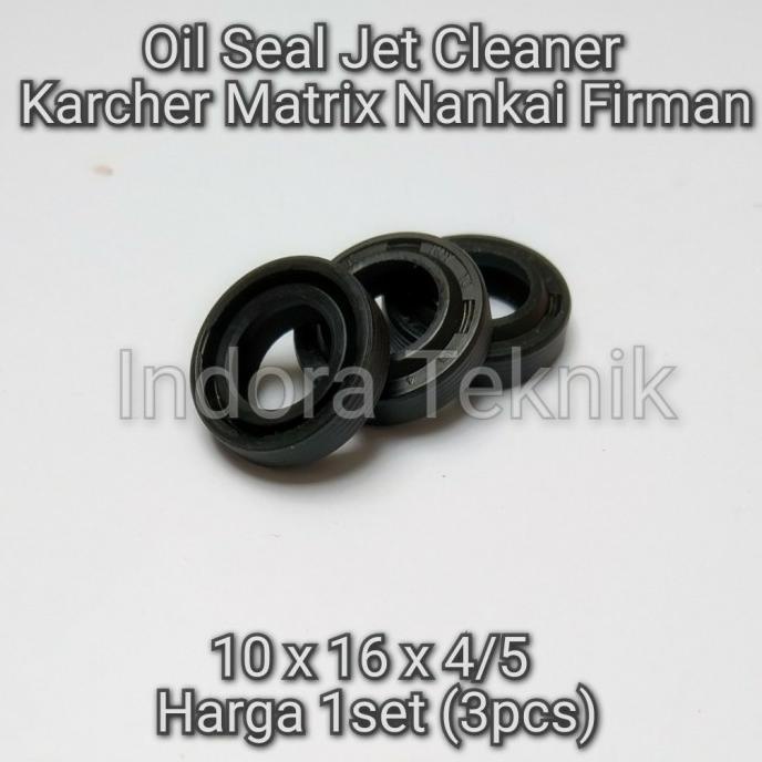 Jual :>:>:>:>] Oil Seal Jet Cleaner Nankai Karcher Matrix Firman 10 x ...
