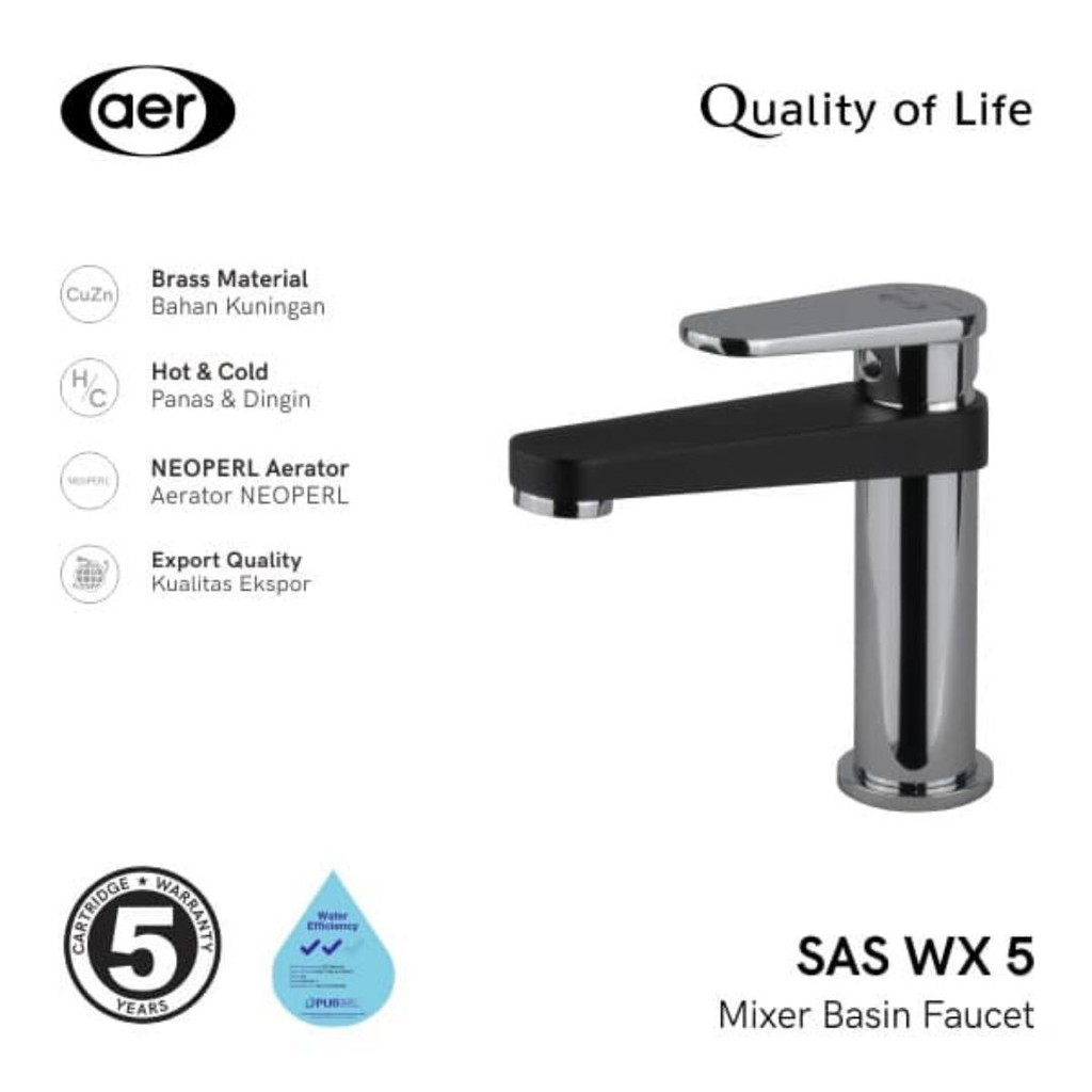 Jual AER - KRAN SAS - WX5 | Shopee Indonesia