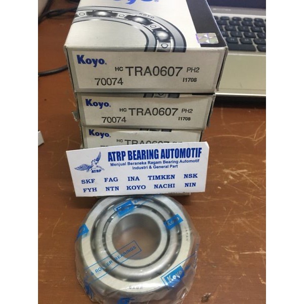 Jual TAPERED BEARING TRA 0607 KOYO JAPAN | Shopee Indonesia