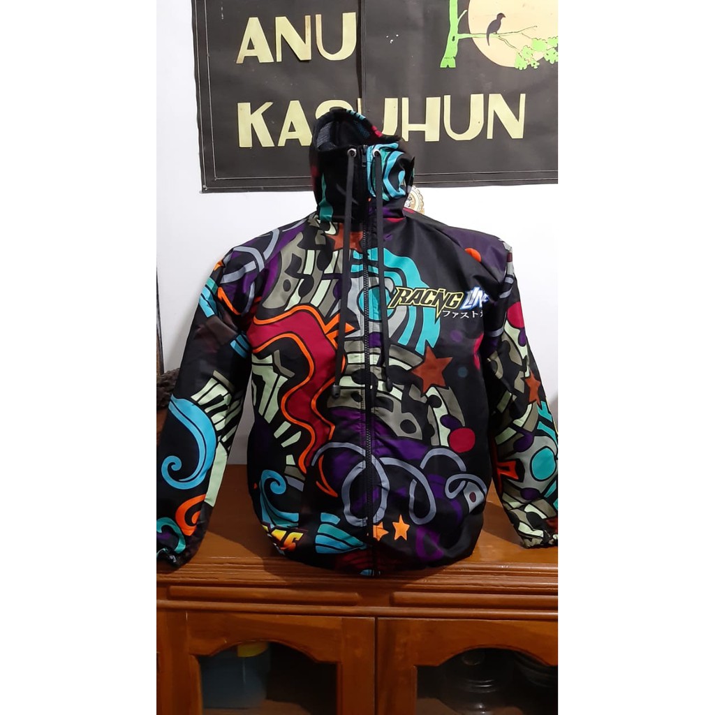 Jual Jaket Racing Line 22 Desain Custom | Shopee Indonesia
