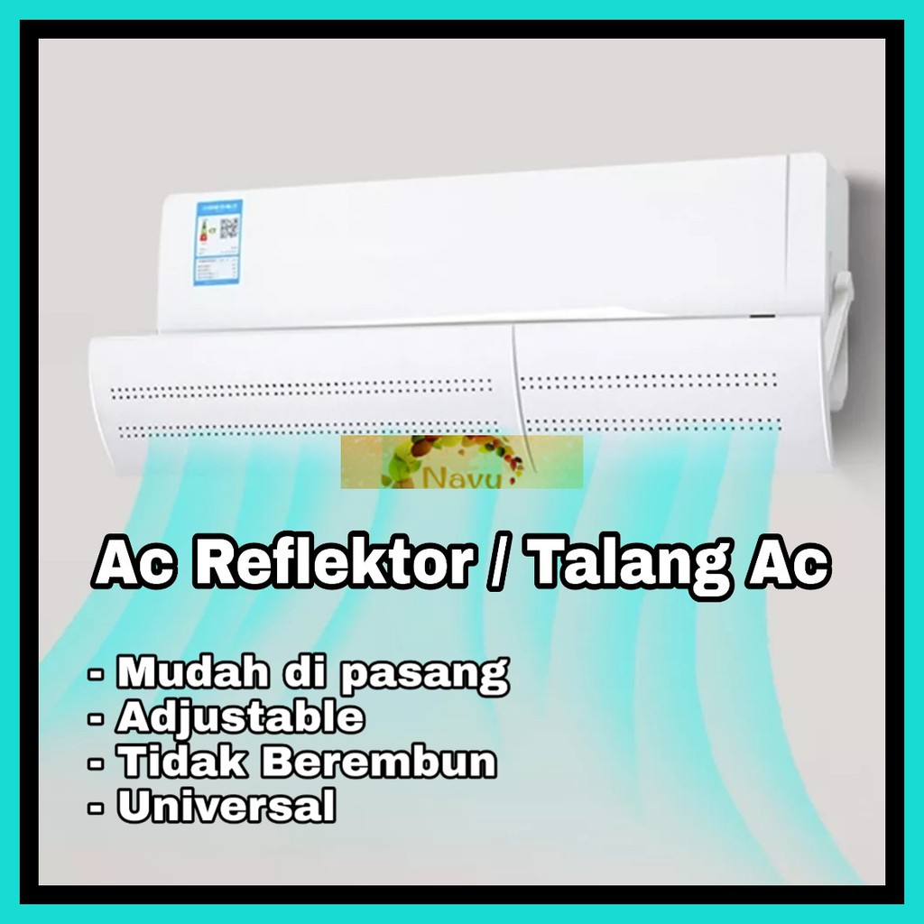 Jual NS - Talang Ac Penahan Angin - Ac Reflektor Universal Adjustable ...