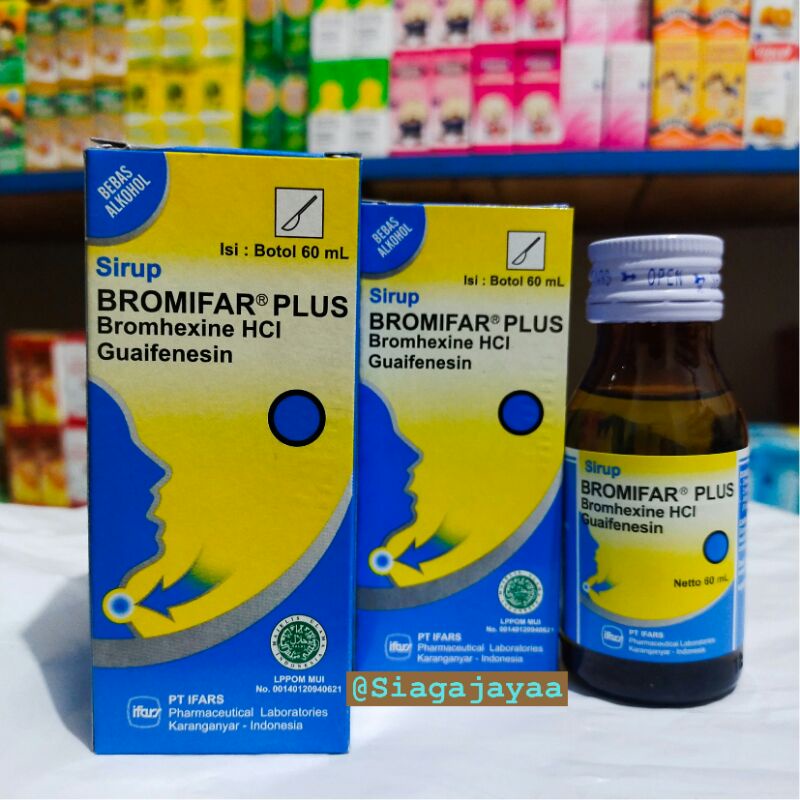 Jual Bromifar Plus Sirup 60ml | Shopee Indonesia