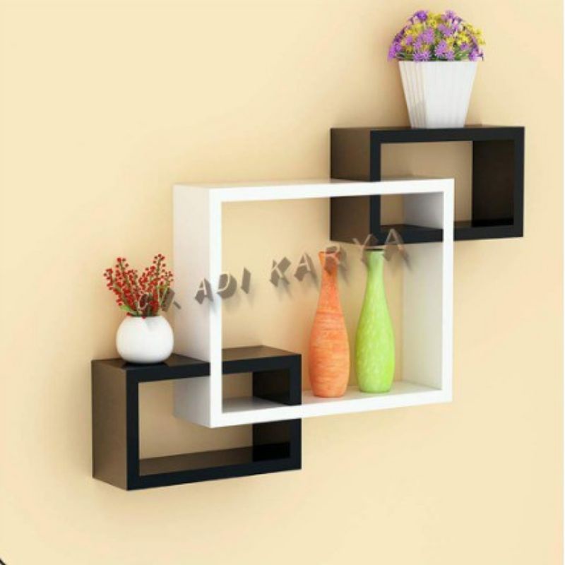 Jual RAK DINDING MINIMALIS- Rak dinding serbaguna, Hiasan dinding, Rak ...