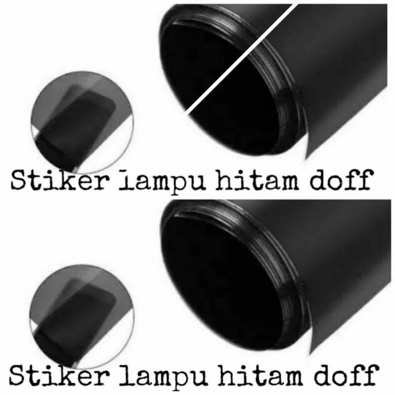 Jual Stiker Skotlet Motor Hitam Glossy Sticker Hitam Glos Skotlet Hitam ...