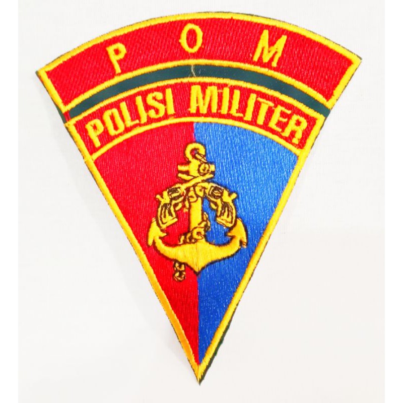 Jual BORDIR NAMA ATRIBUT LOGO SERAGAM TNI AL | Shopee Indonesia