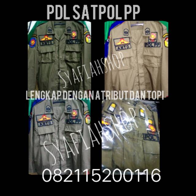 Jual SERAGAM PDL SATPOL PP LENGKAP | Shopee Indonesia