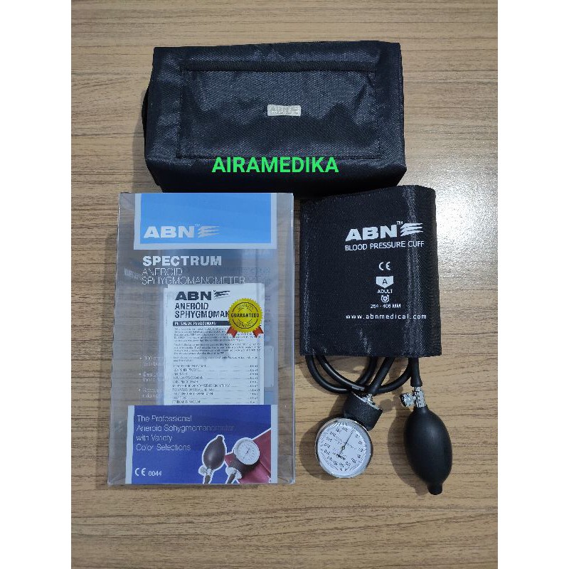 Jual Tensimeter Aneroid Jarum ABN Spectrum warna Hitam | Shopee Indonesia