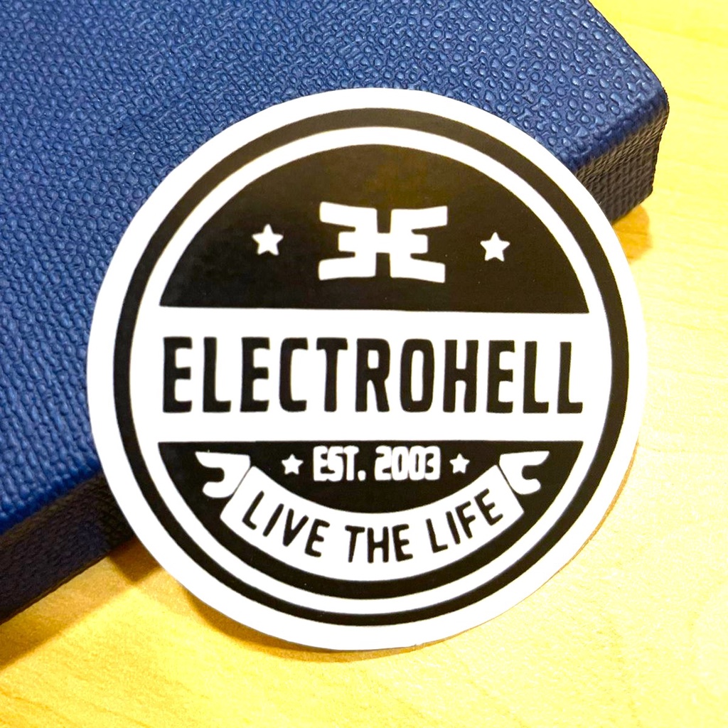 Jual Stiker / Sticker ELECTROHELL Brand Logo Cutting | Shopee Indonesia
