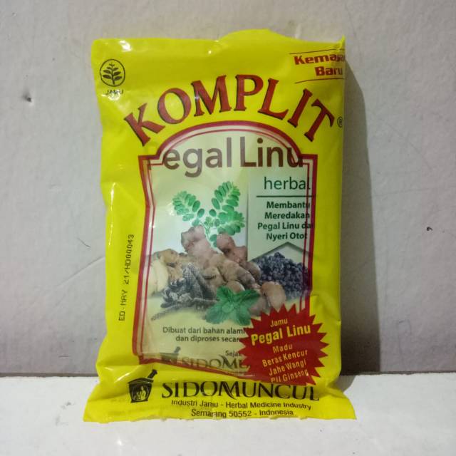 Jual Jamu komplit pegal linu sidomuncul | Shopee Indonesia