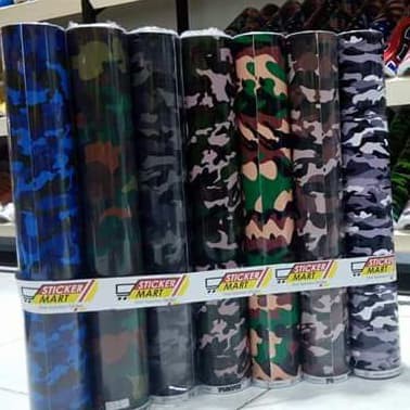 Jual Sticker Army Doreng Roll (10meter x 50cm) | Shopee Indonesia