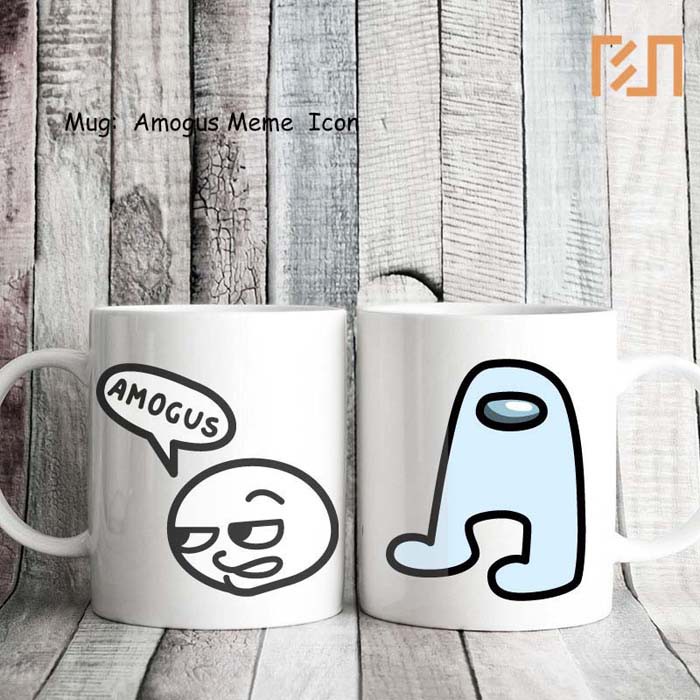 Jual Mug Amogus Meme icon | Shopee Indonesia