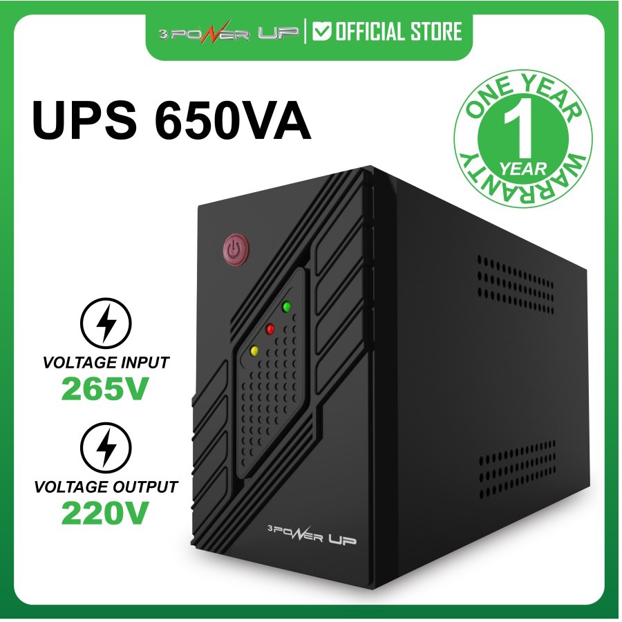 Jual UPS POWERUP 650VA AVR | Shopee Indonesia