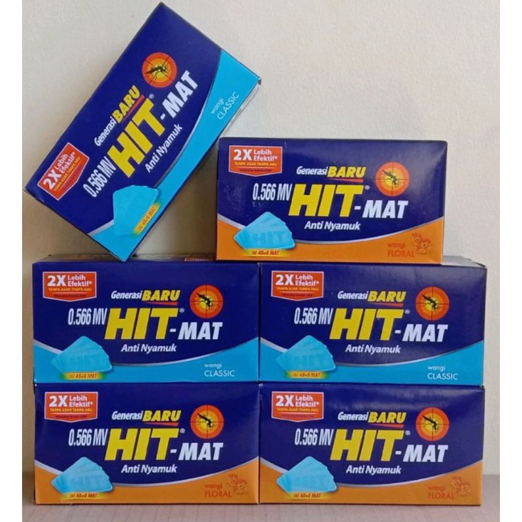 Jual HIT MAT FLORAL 48+6s obat nyamuk elektrik | Shopee Indonesia