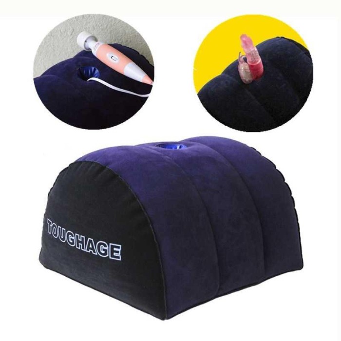 Jual Toughage Bantal Inflatable Erotic Sex Support Vibrator Holder 