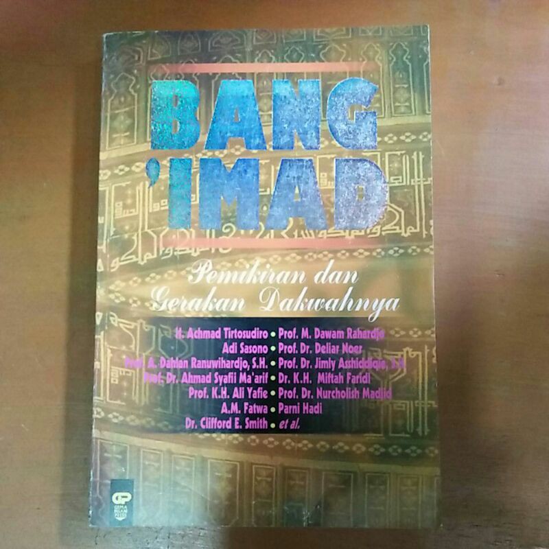 Jual BANG IMAD Pemikiran dan Gerakan Dakwahnya | Shopee Indonesia