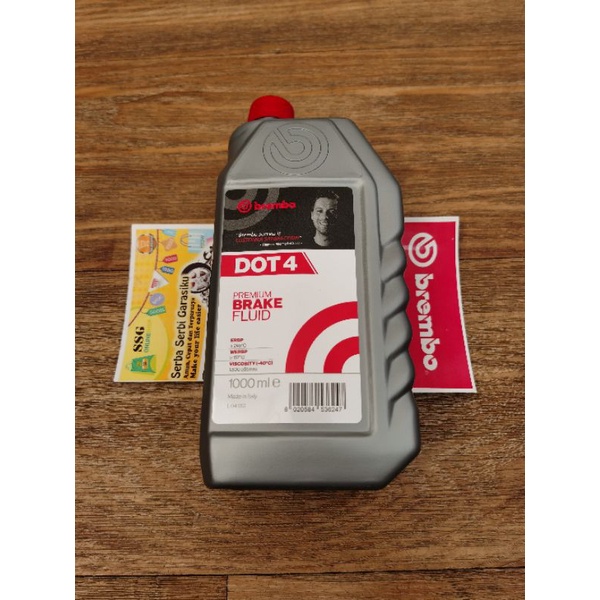 Jual Brake Fluid Minyak rem Mobil Motor Dot 4 Dot4 1000ML 1L BREMBO ...