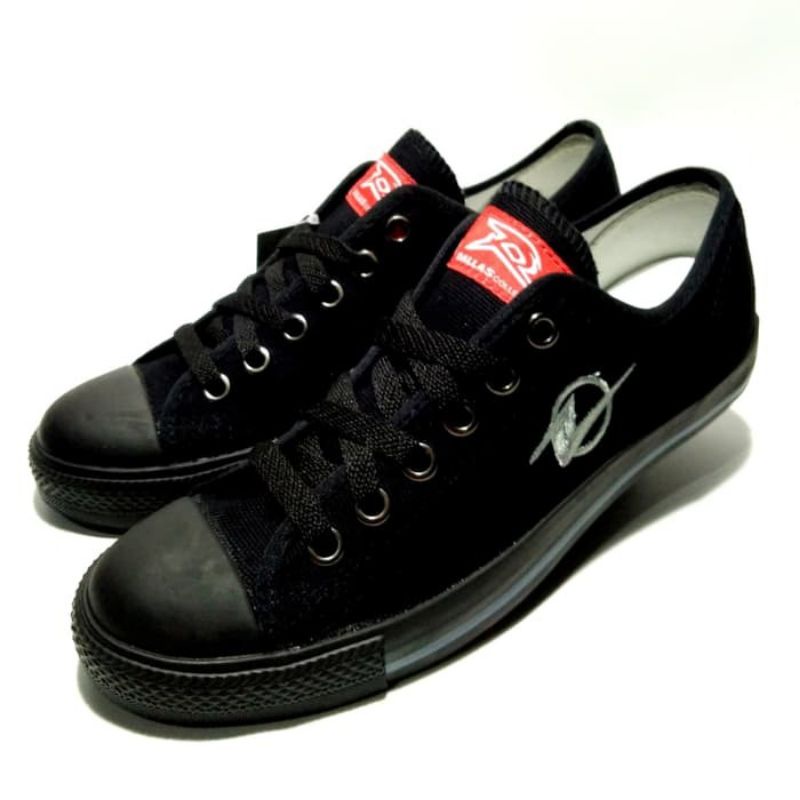 Jual Sepatu Sekolah DALLAS CAMPUS HITAM POLOS 100% ORIGINAL ( TINGGI ...