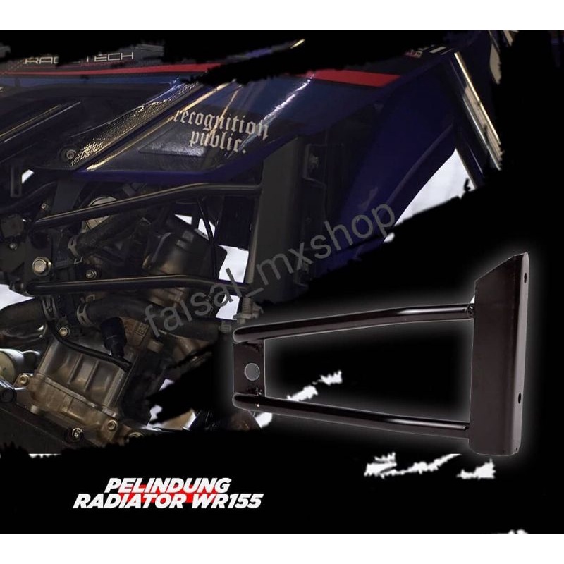 Jual Radiator guard / brecket radiator yamaha wr155 | Shopee Indonesia