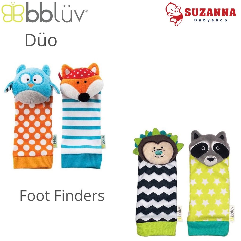 Jual BBLuv Düo Foot Finders / Rattle Baby | Shopee Indonesia