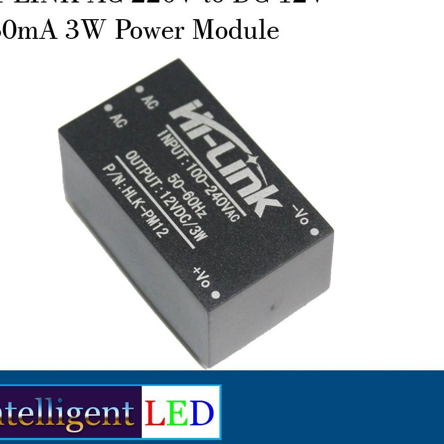 Jual ち Hi-Link AC 220V to DC 12V 250mA 3W Power Module ち | Shopee Indonesia