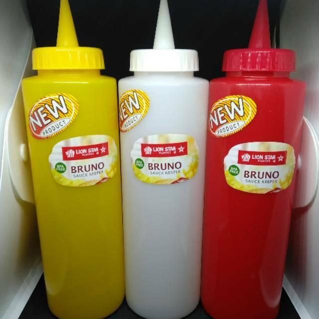 Jual Botol saos / kecap / Mayonnaise 550ml | Shopee Indonesia