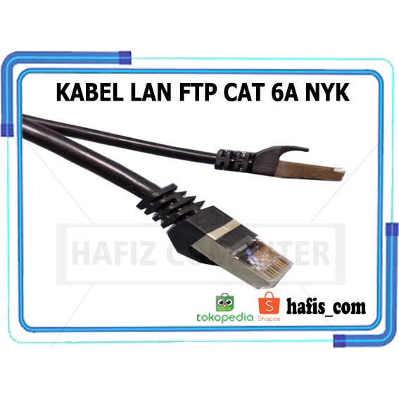 Jual KABEL LAN FTP CAT 6A NYK 1,5M,3M,5M,10M,15M | Shopee Indonesia