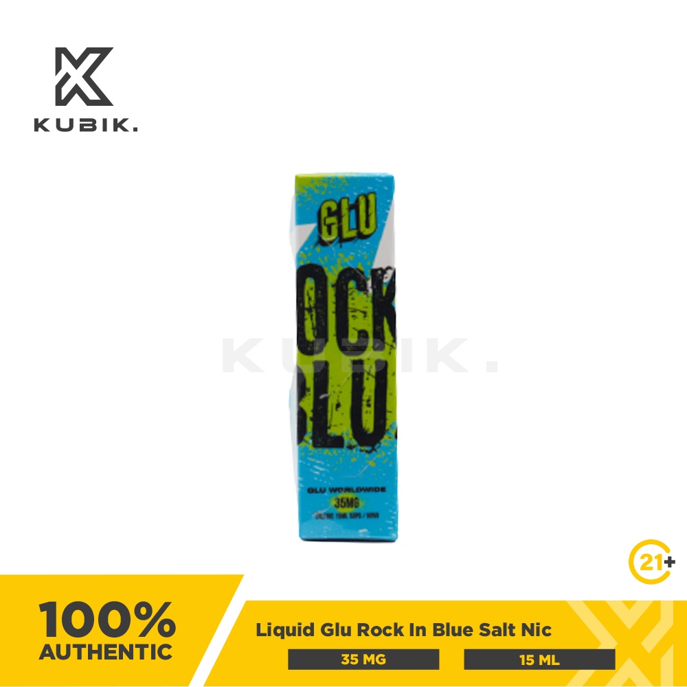 Jual Liquid GLU Rock In Blue Salt Nic 15ML by Fathiba x FVS | Shopee ...